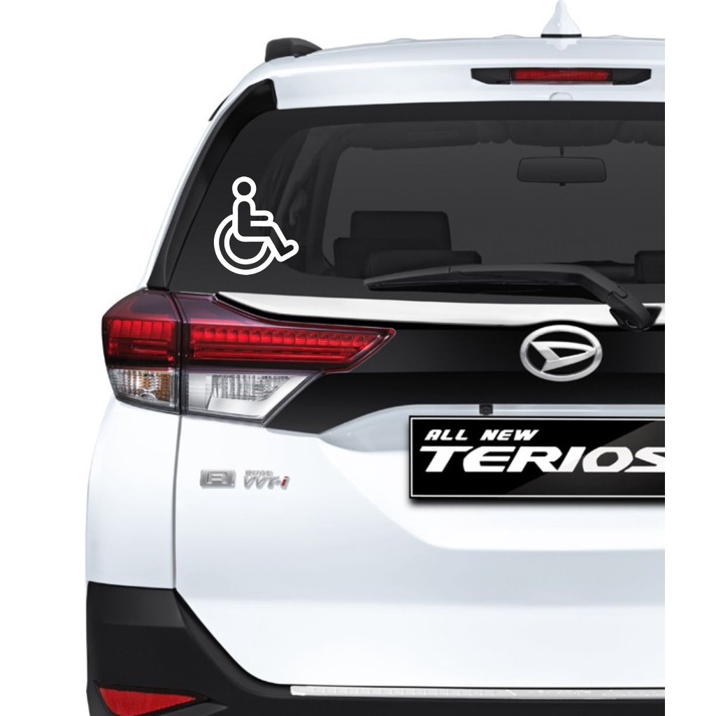 PWD sticker for cars, restroom doors, restaurants, and other surfaces ...