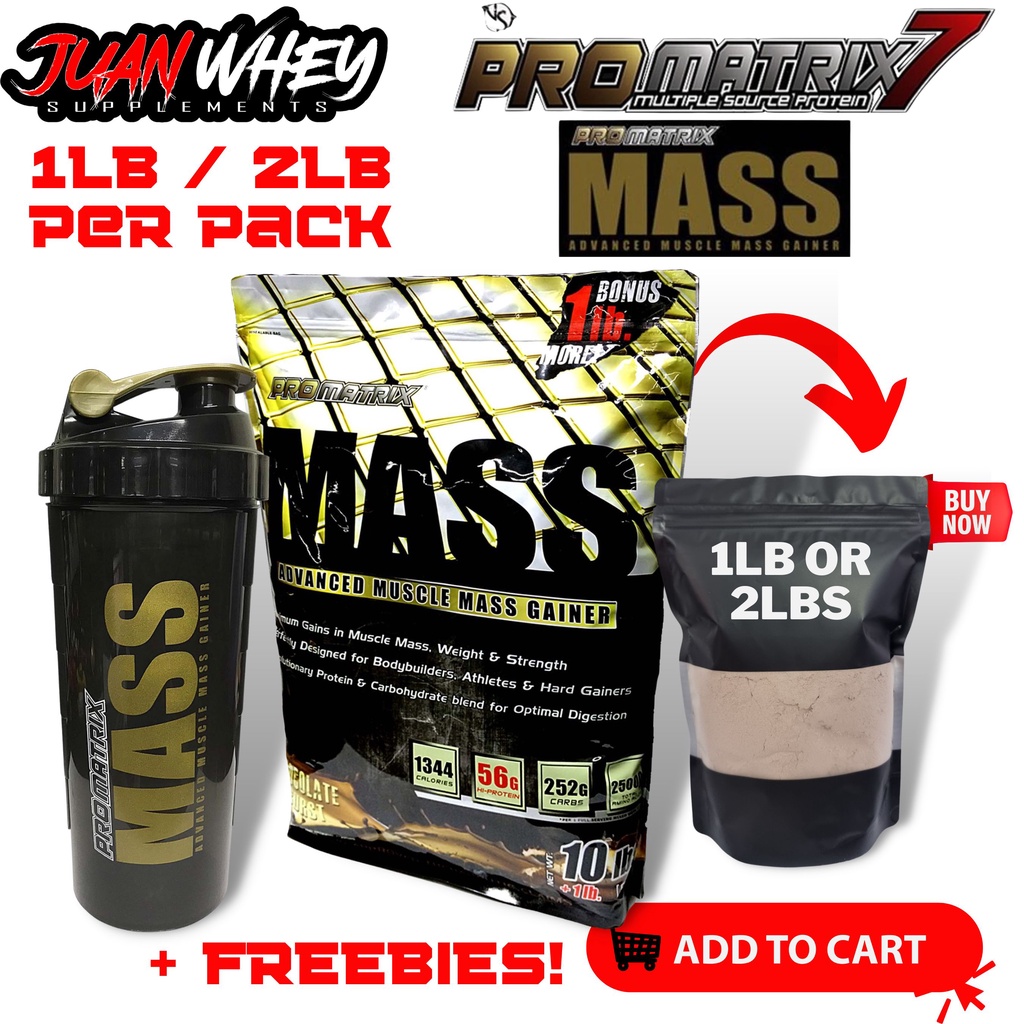 PROMATRIX MASS GAINER - ADVANCE MUSCLE MASS GAINER 1LB or 2LBS with ...