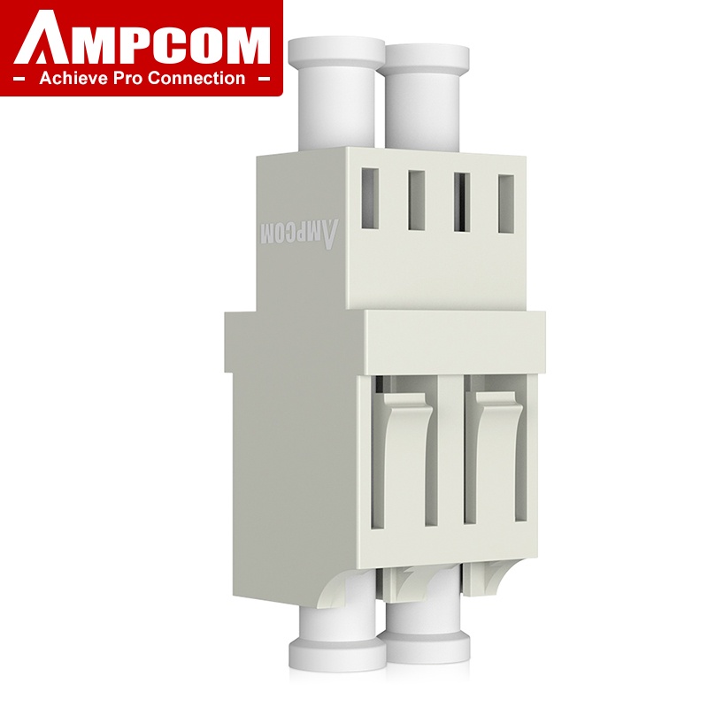 AMPCOM LC To LC Fiber Optical Coupler Duplex OS1 OS2 OM1 OM2 OM3 OM4 ...