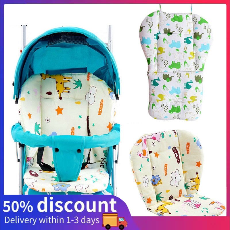 Ready Stock*Universal Cartoon Floral Stroller Seat Covers Soft Thick ...