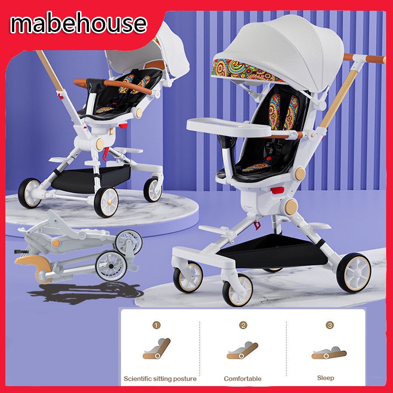 【Free Gift】Baby Magic Stroller 360 Rotating Kids Stroller Two Way Magic ...