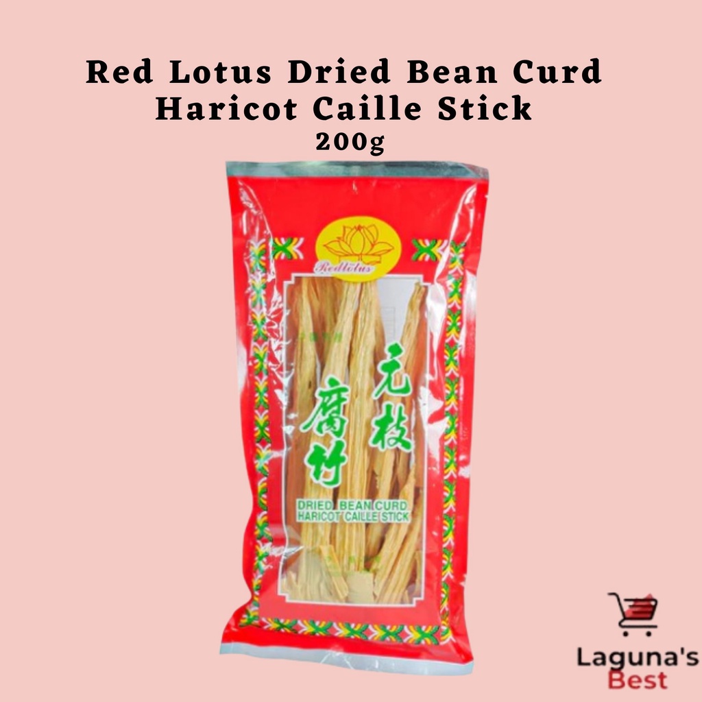 Red Lotus Dried Bean Curd Haricot Caille Stick 200g | Shopee Philippines