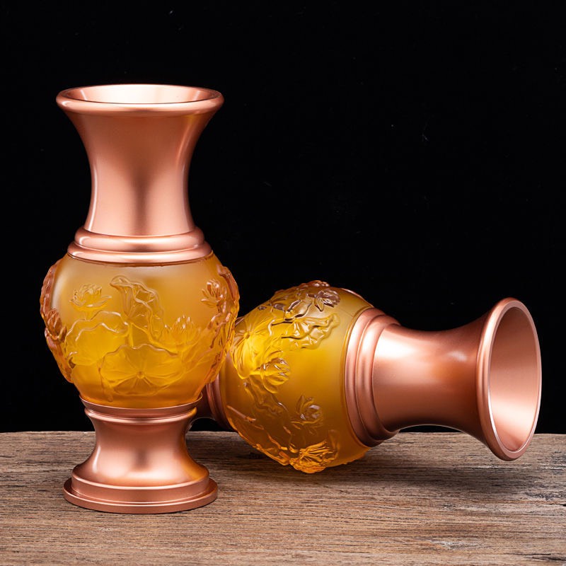 Worship Set of Vase, Censer, Plate, Chunk, High Quality Gold and Copper ...