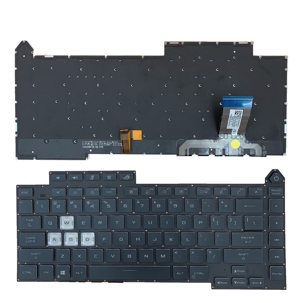 US Backlit Laptop Keyboard for ASUS ROG Strix G15 G513Q G513QM G513QY ...
