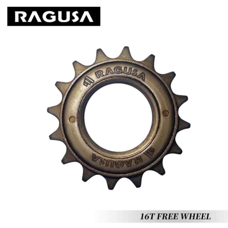 RAGUSA SINGLE SPEED 16t COG FREEWHEELSPROCKET 16T THREAD TYPE | Shopee ...