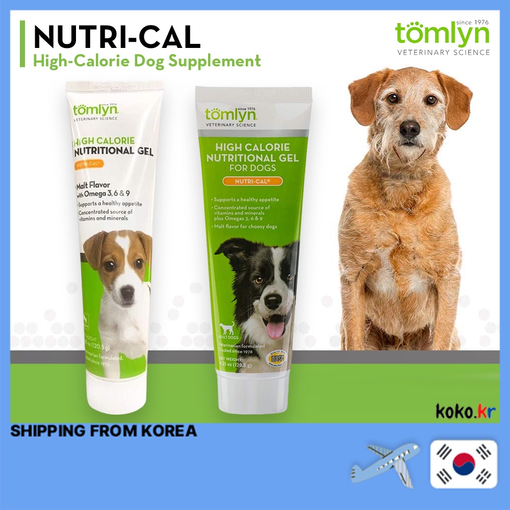 TOMLYN NutriCal Tube for Dogs and Puppies 120.5g / High Calorie Nutritional Gel / Nutritional ...