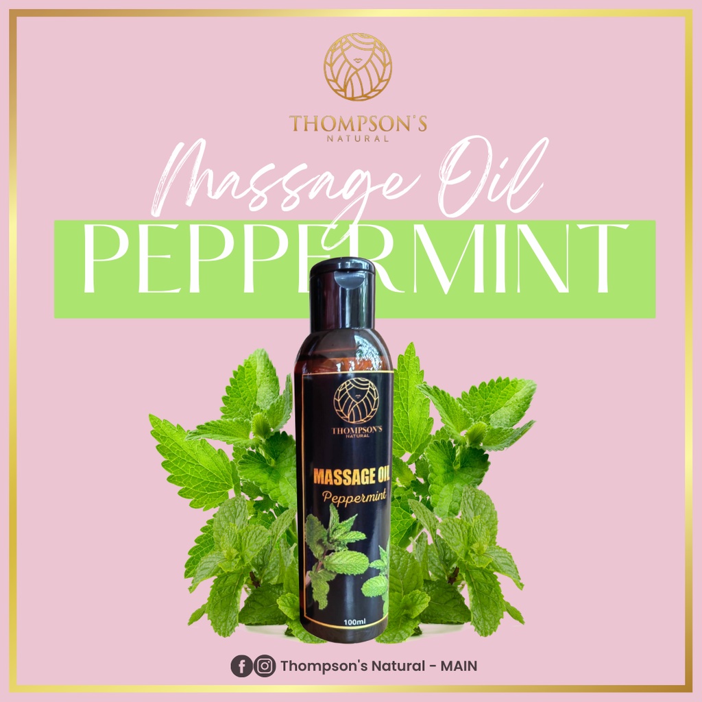 Thompson's Natural - MAIN | MO01P | Peppermint Massage Oil | 100ML ...