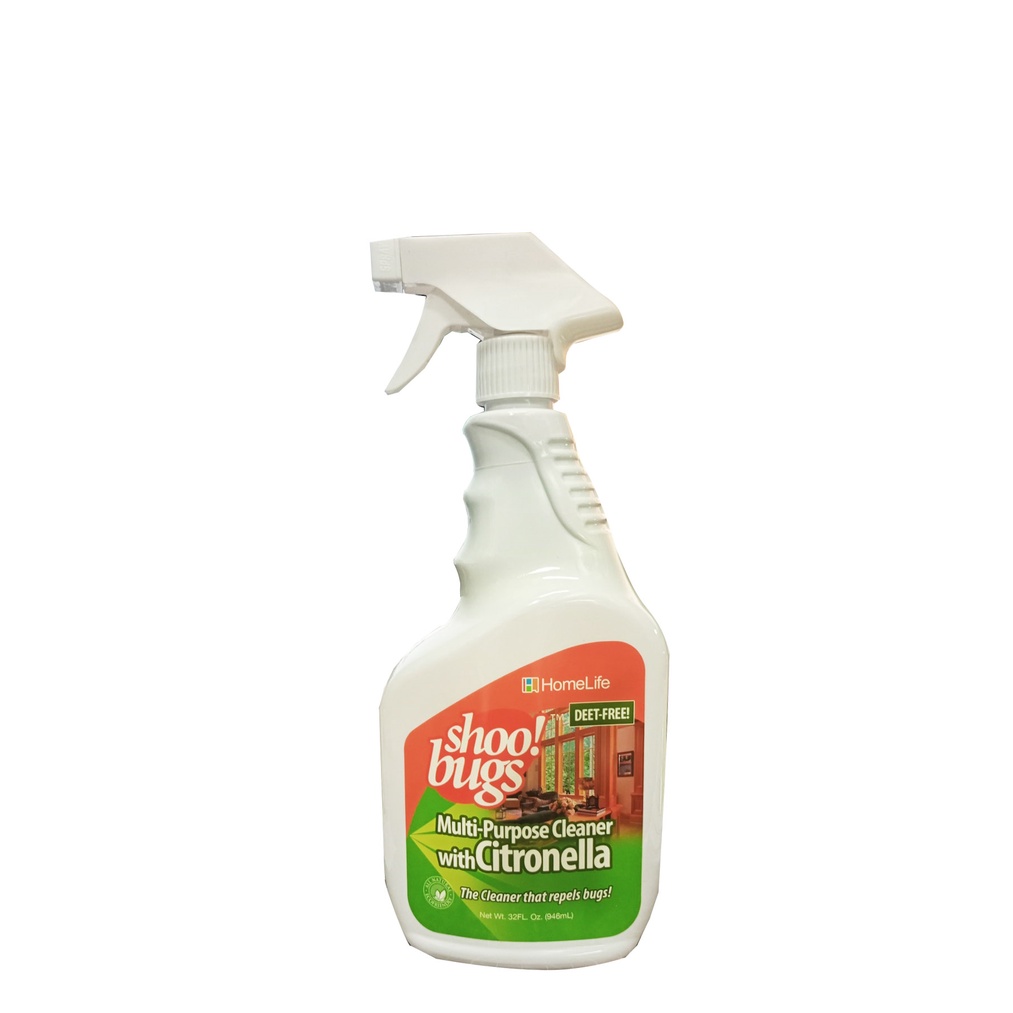 Shoo Bugs Multi-Purpose Cleaner with Citronella 32 oz 946ml KECORP_S1 ...