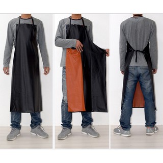 Heavy Duty PVC / Nylon Water Proof Apron - Waterproof Apron | Shopee ...