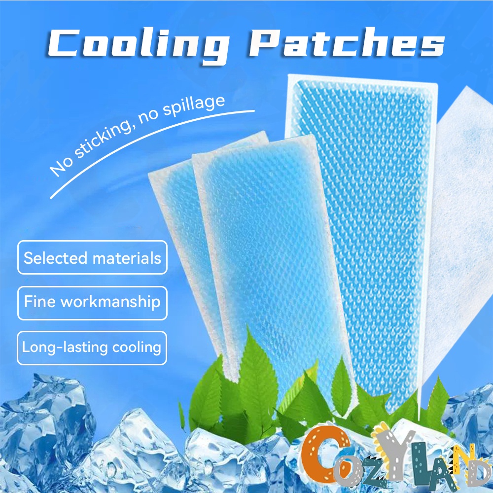 Cozyland Baby Fever cooling Patches Pain Relief ice cold sticker 1PC ...