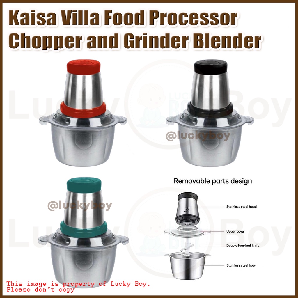 Kaisa Villa Multipurpose Blender Meat Grinder Electric Food Processor | Shopee Philippines