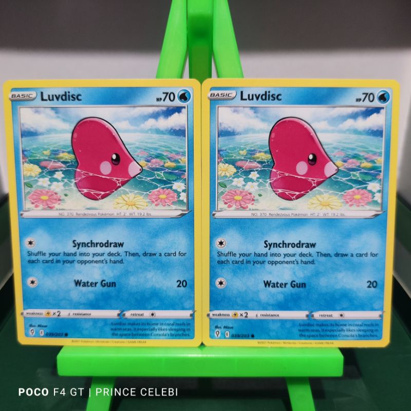 Pokemon TCG - C/UC - Luvdisc | Shopee Philippines