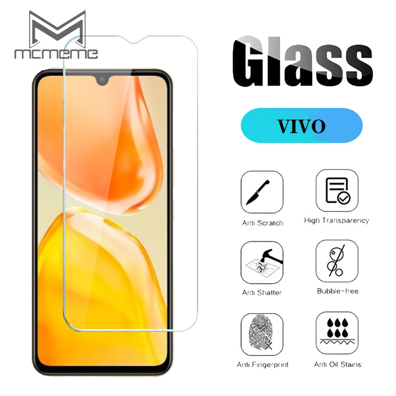 VIVO V29e V27e V25 V25e V23 V23e V21e V21 V20 SE Pro 5G 9H Transparent ...