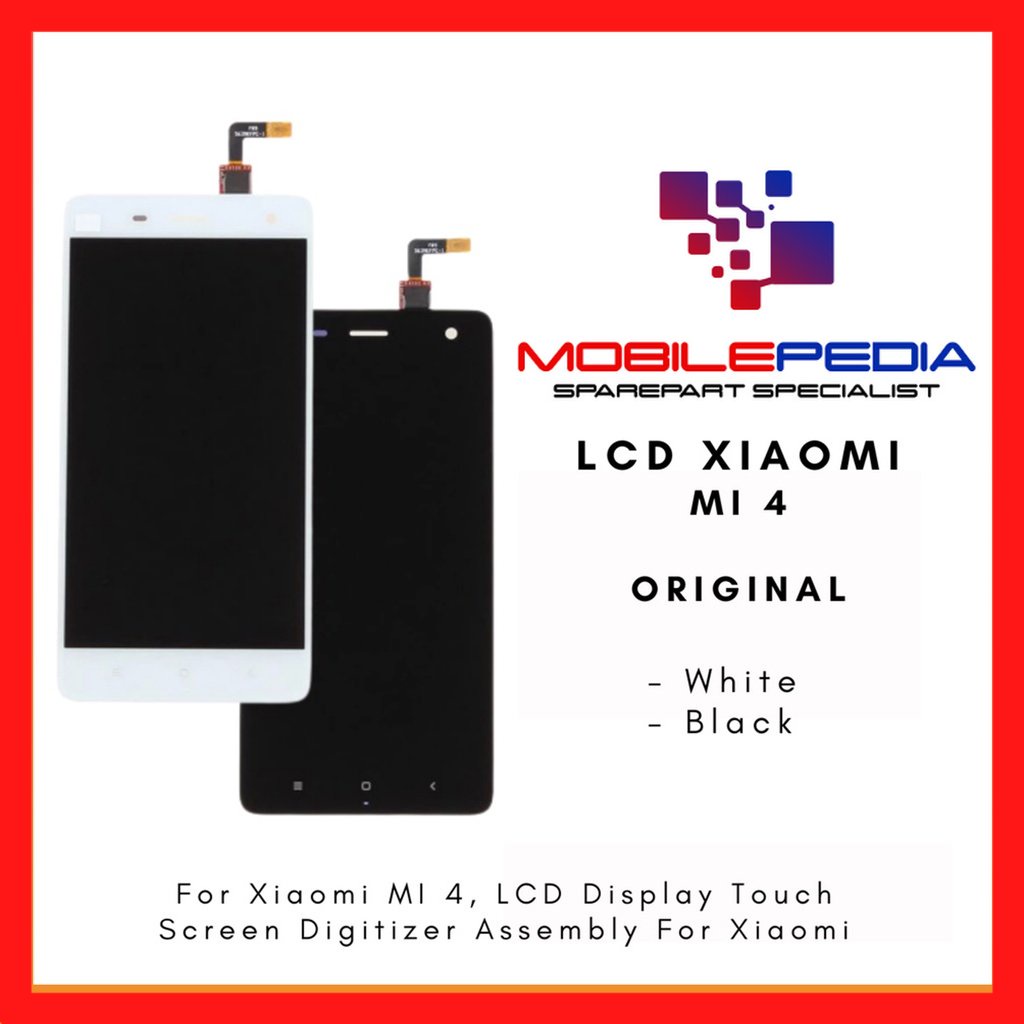Lcd Xiaomi Mi 4/ 4w / Mi 4 Lite ORIGINAL Fullset Touchscreen 1 Month ...