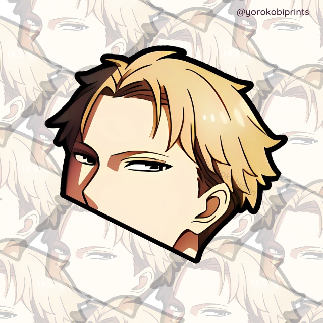 Loid Forger - Spy x Family - Peeker - Waterproof Laminated Vinyl ...