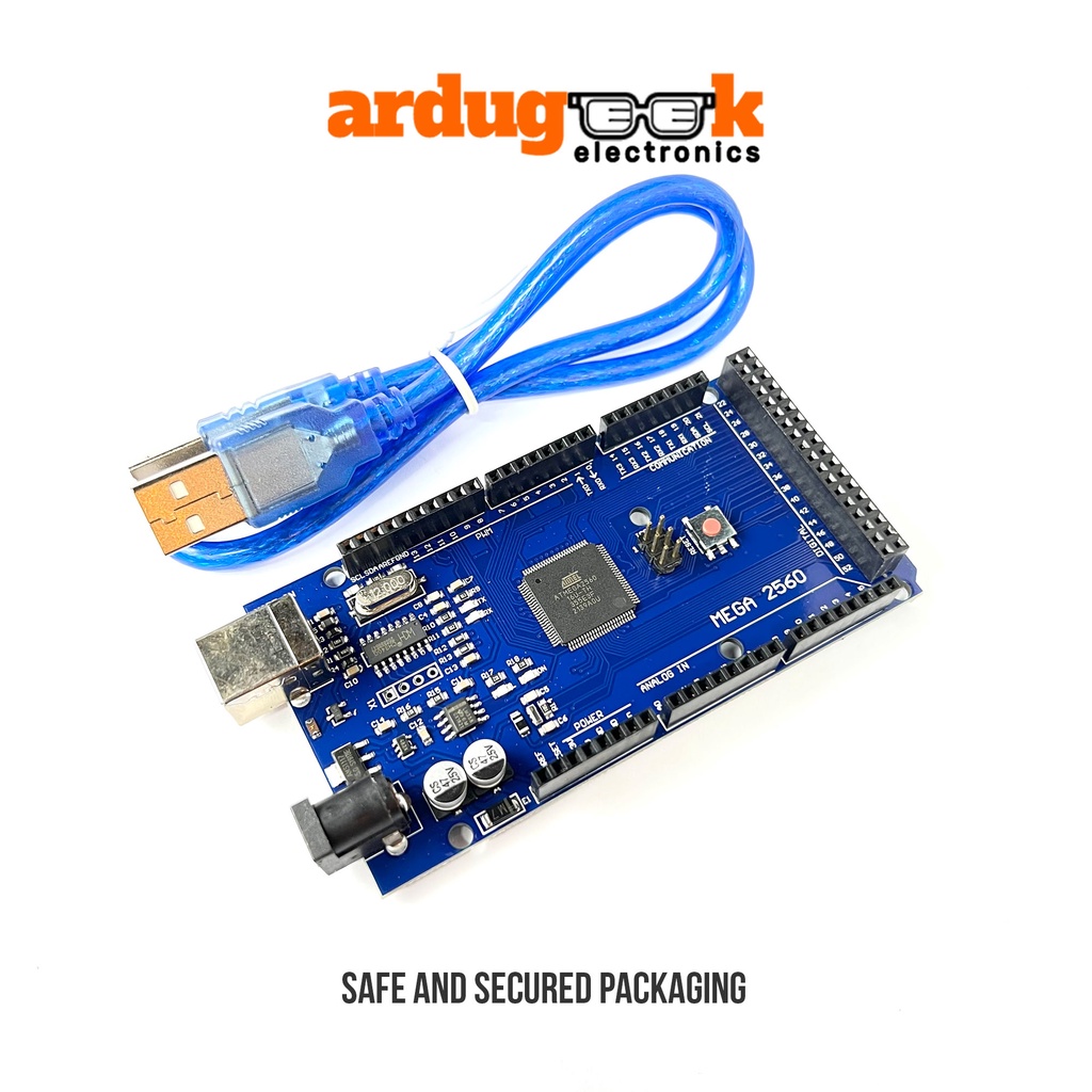 Arduino Mega ATMega2560 R3 16U2 CH340 Arduino Compatible with Cable ...
