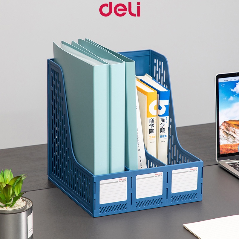 Deli File Storage Folding Box Label Hollow Desktop Stable Frame Data A4 ...