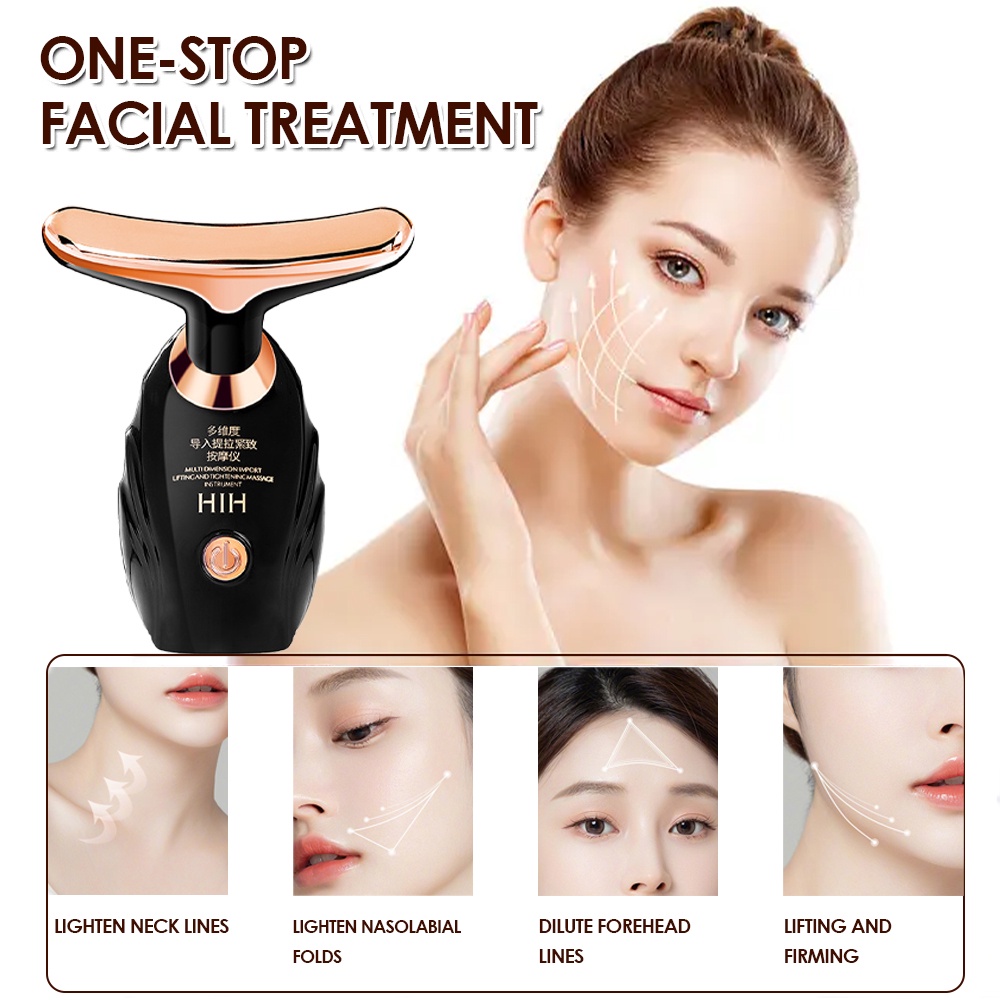 Facial Massage Instrument Tighten Skin Age-defying Neck vibration ...