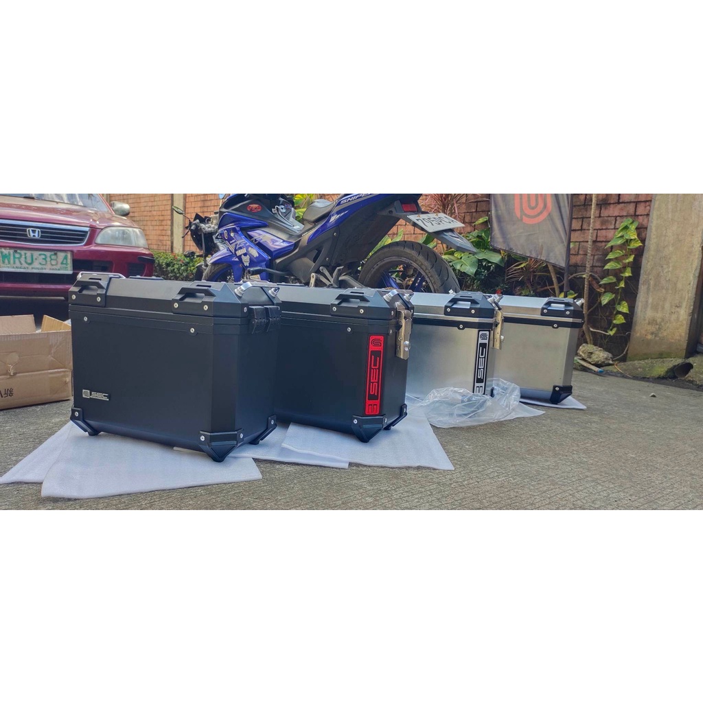 Sec 28 liters Kryptonite Alloy side box | Shopee Philippines