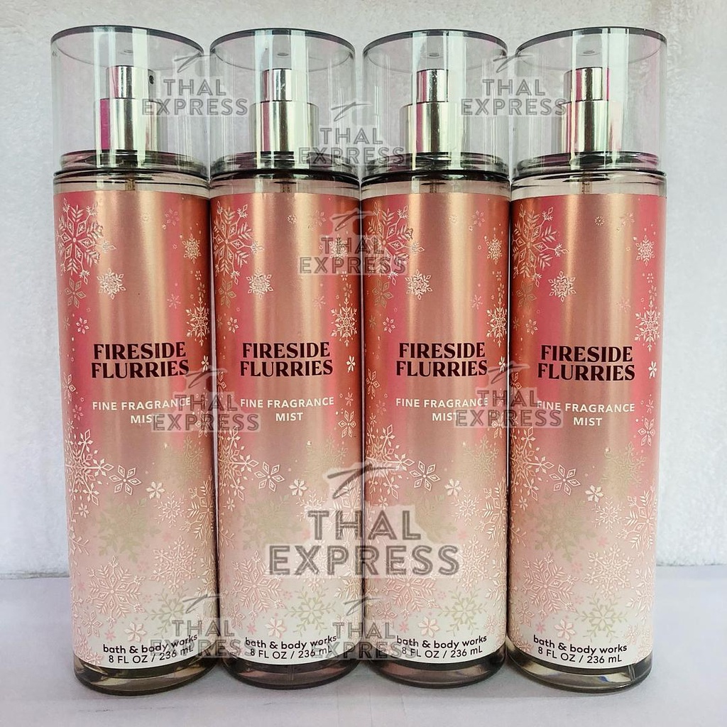 Bath And Body Works Fragrance Mist Fireside Flurries 236ml Shopee
