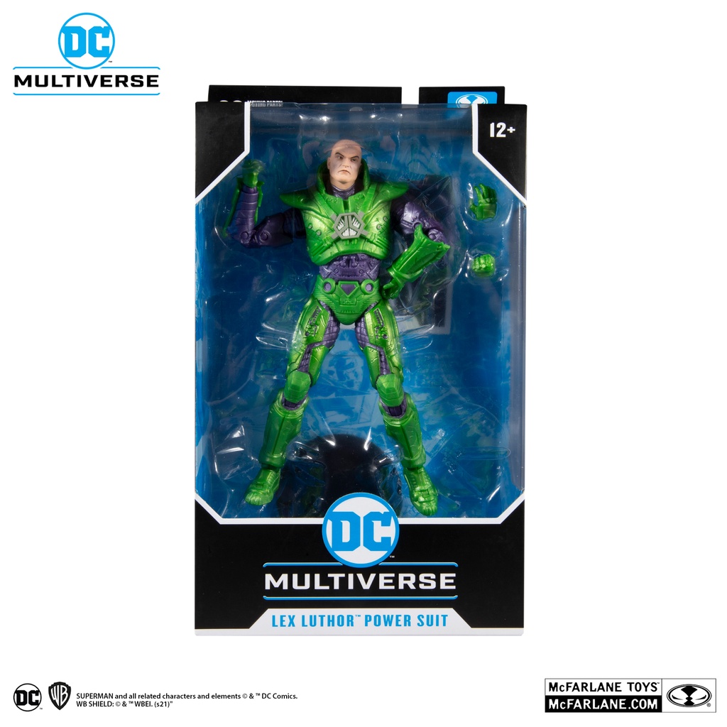 McFarlane DC: LEX LUTHOR POWER SUIT (GREEN) | Shopee Philippines