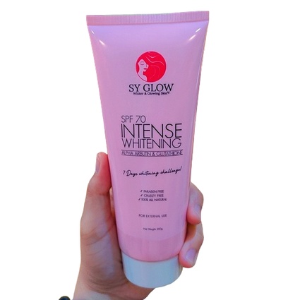 SY GLOW INTENSE WHITENING LOTION SPF 70 (AUTHENTIC FDA Approved ...
