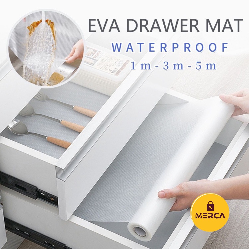 MERCA Translucent Waterproof and Oilproof Cabinet Mats Drawer Mats Multipurpose Waterproof Mats ...