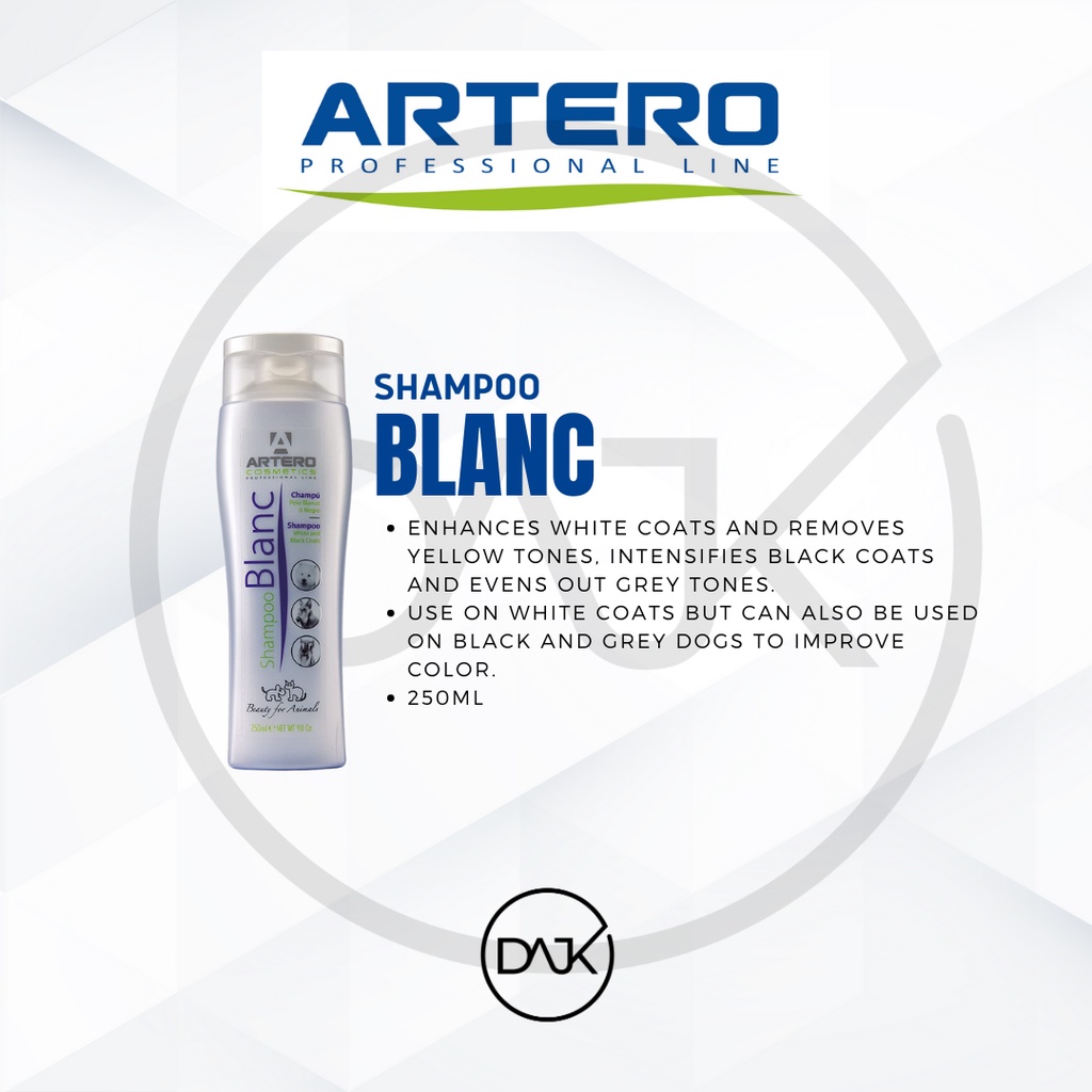 ARTERO BLANC SHAMPOO 250ML | Shopee Philippines