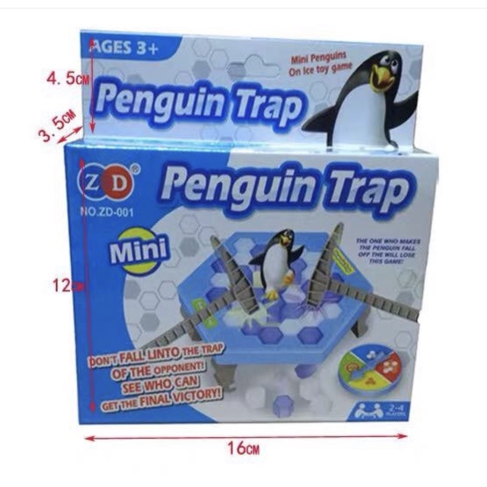 Save Penguin Trap Ice Block Breaker Trap Toys Funny Parent Children ...