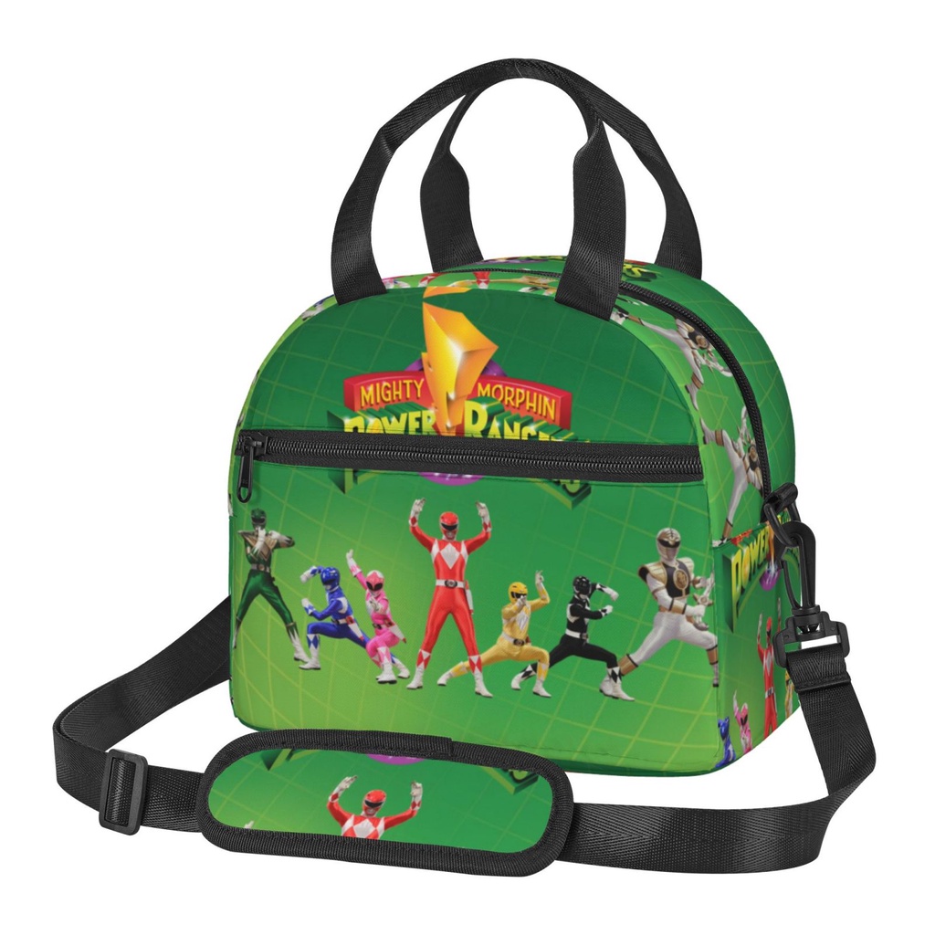 Power Rangers Student Fashion Adult Messenger Bag Lunch Bag Shoulder ...