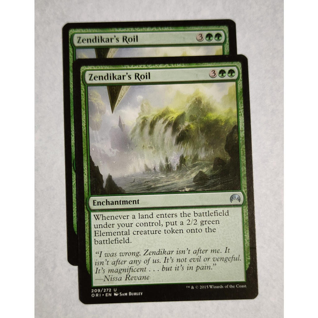 MTG Zendikar's Roil Magic the Gathering | Shopee Philippines