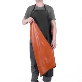 Heavy Duty PVC / Nylon Water Proof Apron - Waterproof Apron | Shopee ...