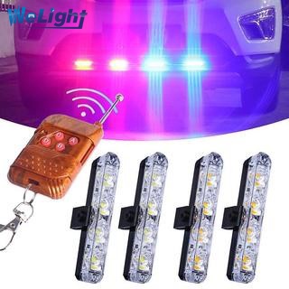 LED DRL 12V 24V Car Strobe Warning Lighter Ambulance Fso Police Light ...