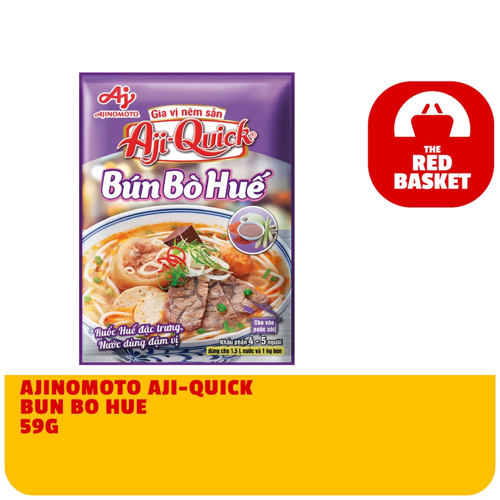 AJINOMOTO AJI-QUICK BUN BO HUE 59G | Shopee Philippines
