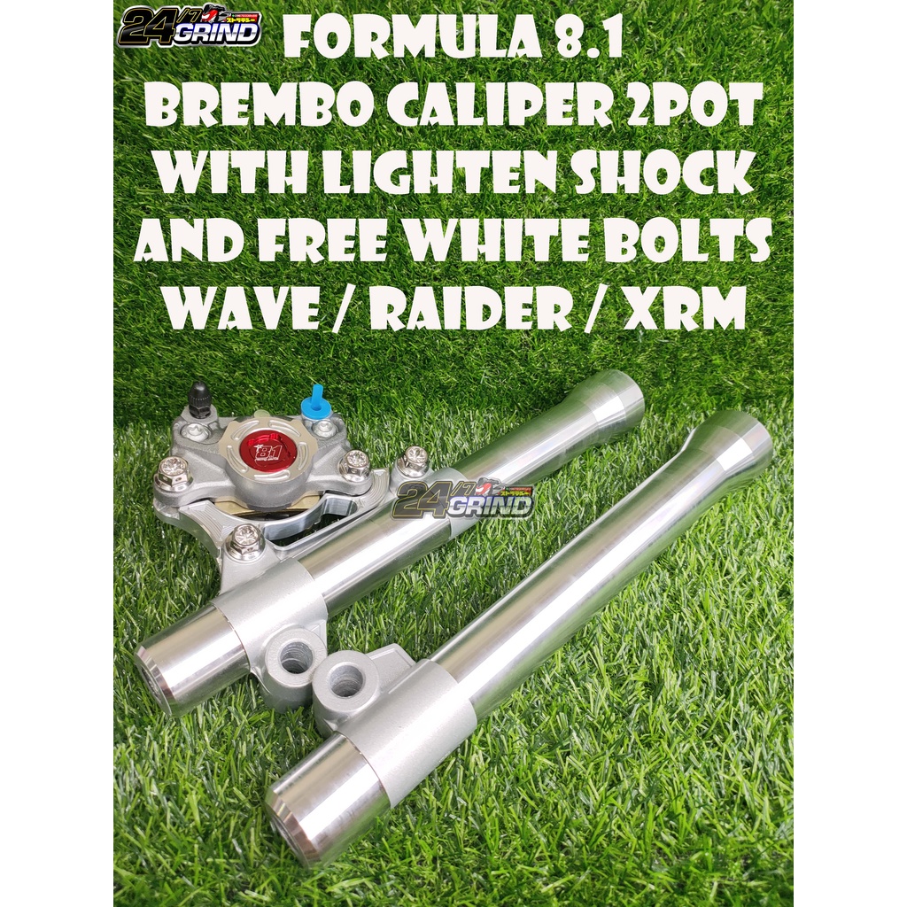 WAVE / XRM / RAIDER / CALIPER FORMULA 8.1 WITH LIGHTEN FRONT SHOCK AND ...