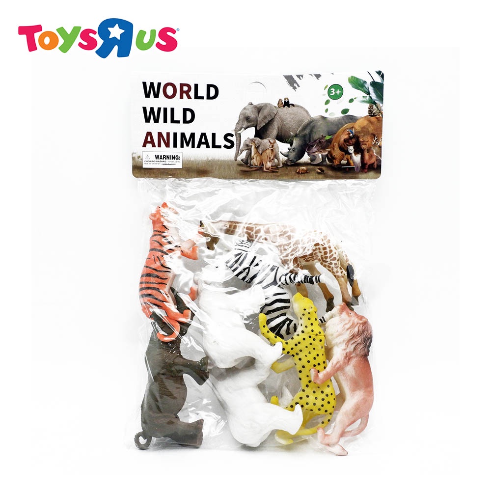 Great Value Toys PVC Animal Set (Safari with Elephant) | Shopee Philippines