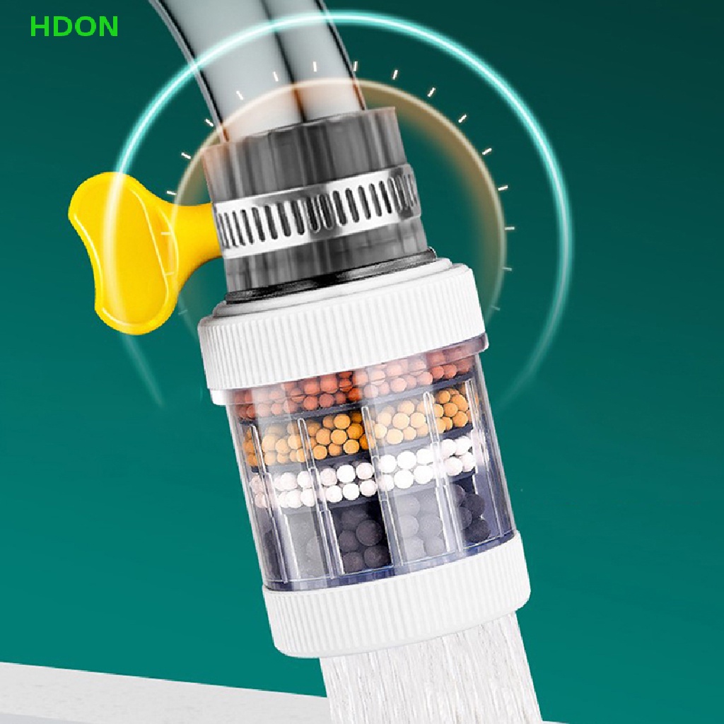 HD 6 Layers Universal Kitchen Faucet Purifier Tap Filter Shower Head ...