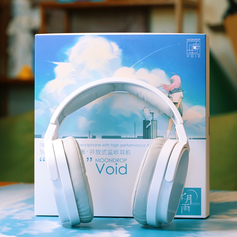 MoonDrop VOID Headphone 50mm High-Performance Dynamic Driver Open-Back ...