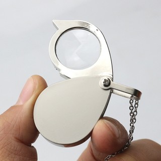 Monocle Lens Necklace Magnifier Inspection Coin Magnifying Glass ...