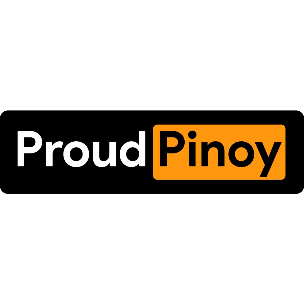 Proud Pinoy Pinoy Spoof Motorcycle Sticker Water Proof Vinyl | Shopee ...