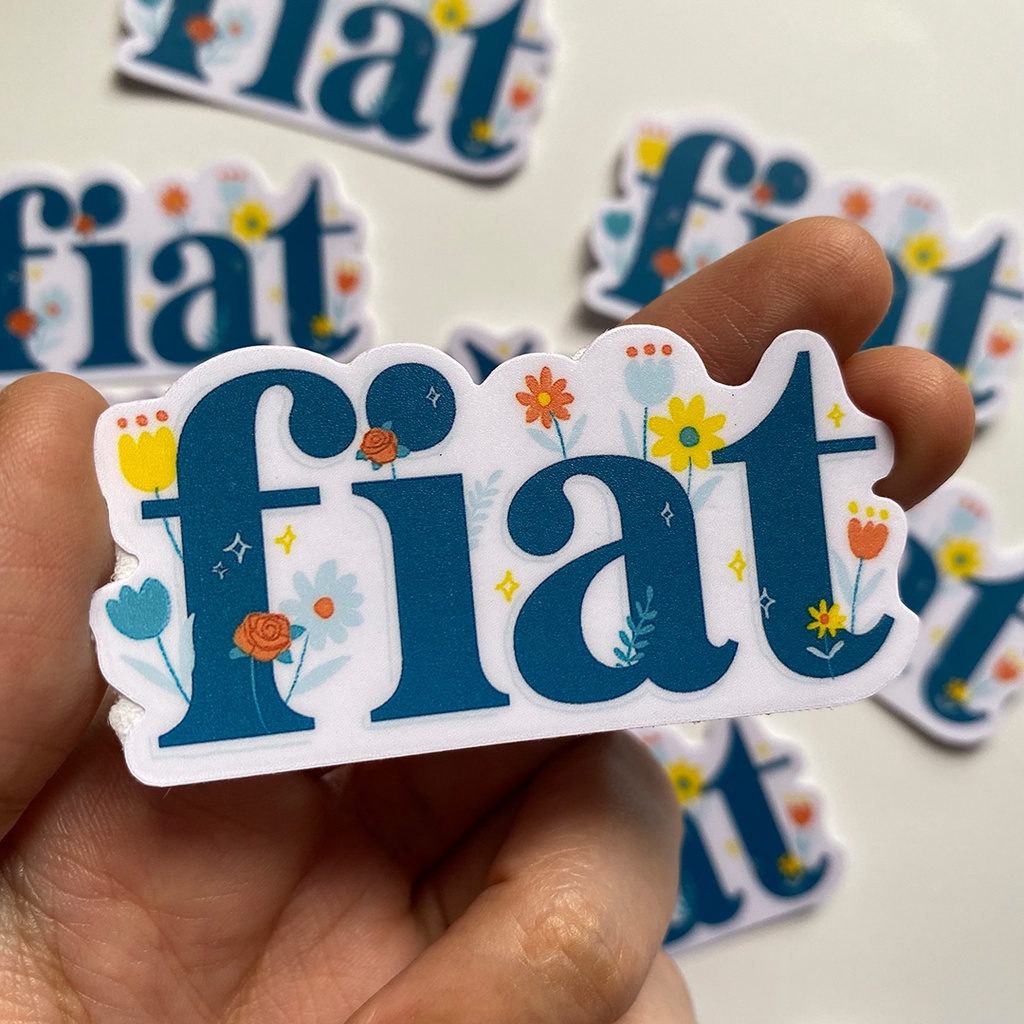 Fiat Waterproof Vinyl Sticker | Shopee Philippines