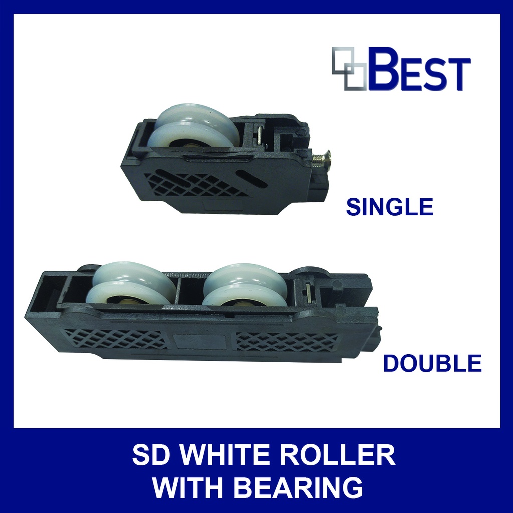 Sd Black Roller Nylon Roller Plastic Casing with Bearing Traditional ...