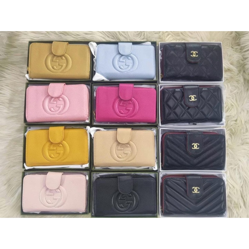 MEDIUM WALLET 2 brands many colors | Shopee Philippines