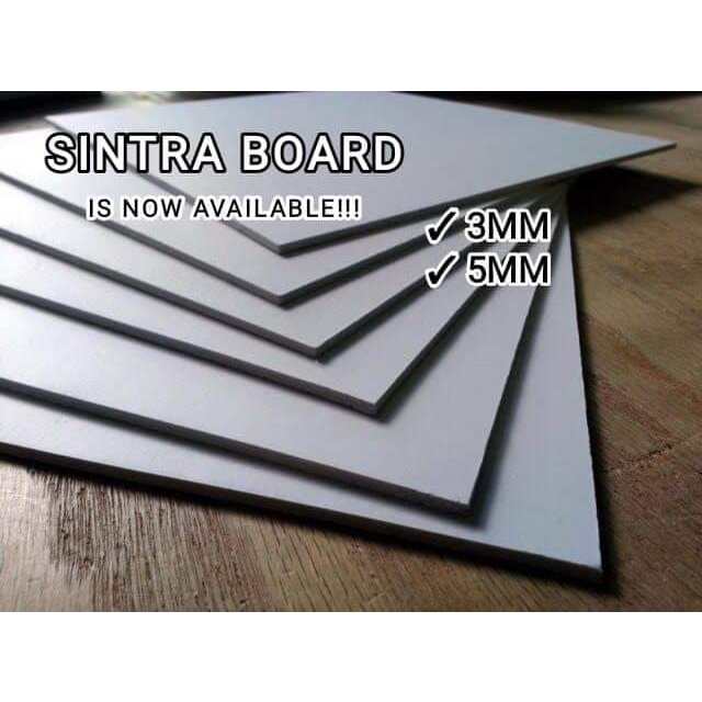 (10pcs-A4-3MM)SINTRA BOARD | WHITE | Shopee Philippines