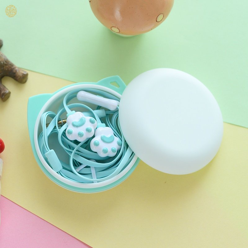 Cat Scratch Wired Earphones With Microphone Original Earphone Headset ...