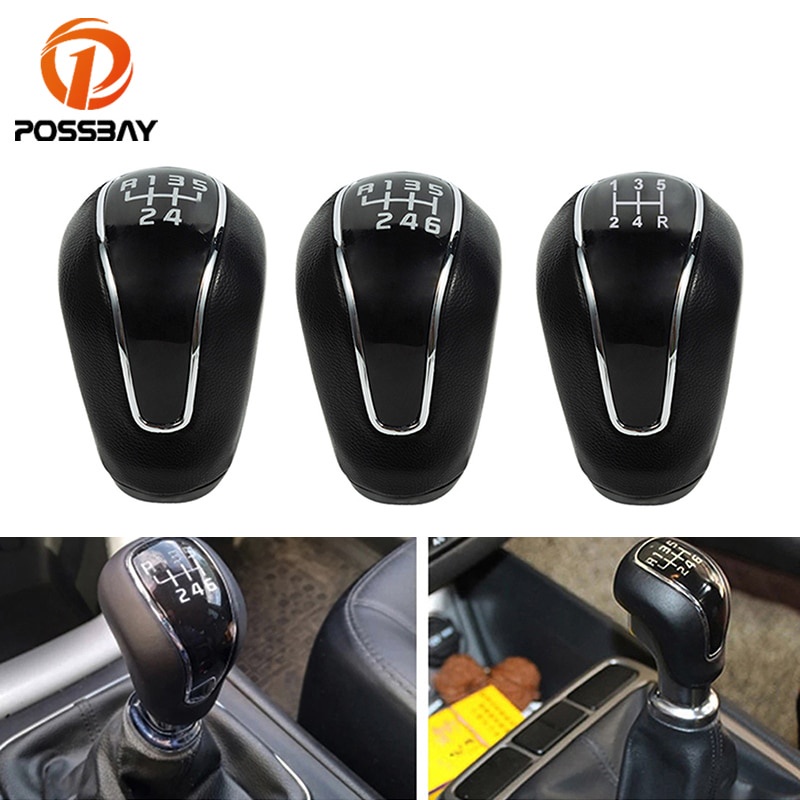 5/6 Speed Car Gear Shift Knob Leather Shifter Handball for Hyundai IX25 ...