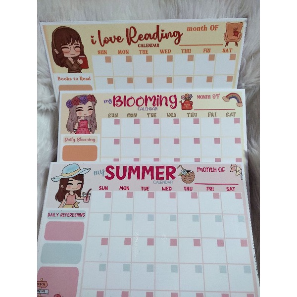 Diy Calendar l Reusable/Eraseable Calendar l Customized Calendar ...