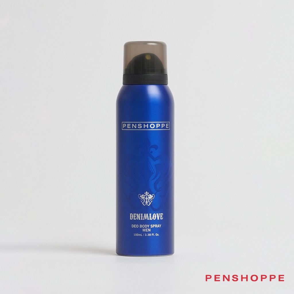 Penshoppe Denim Love Deo Body Spray For Men 100ML | Shopee Philippines