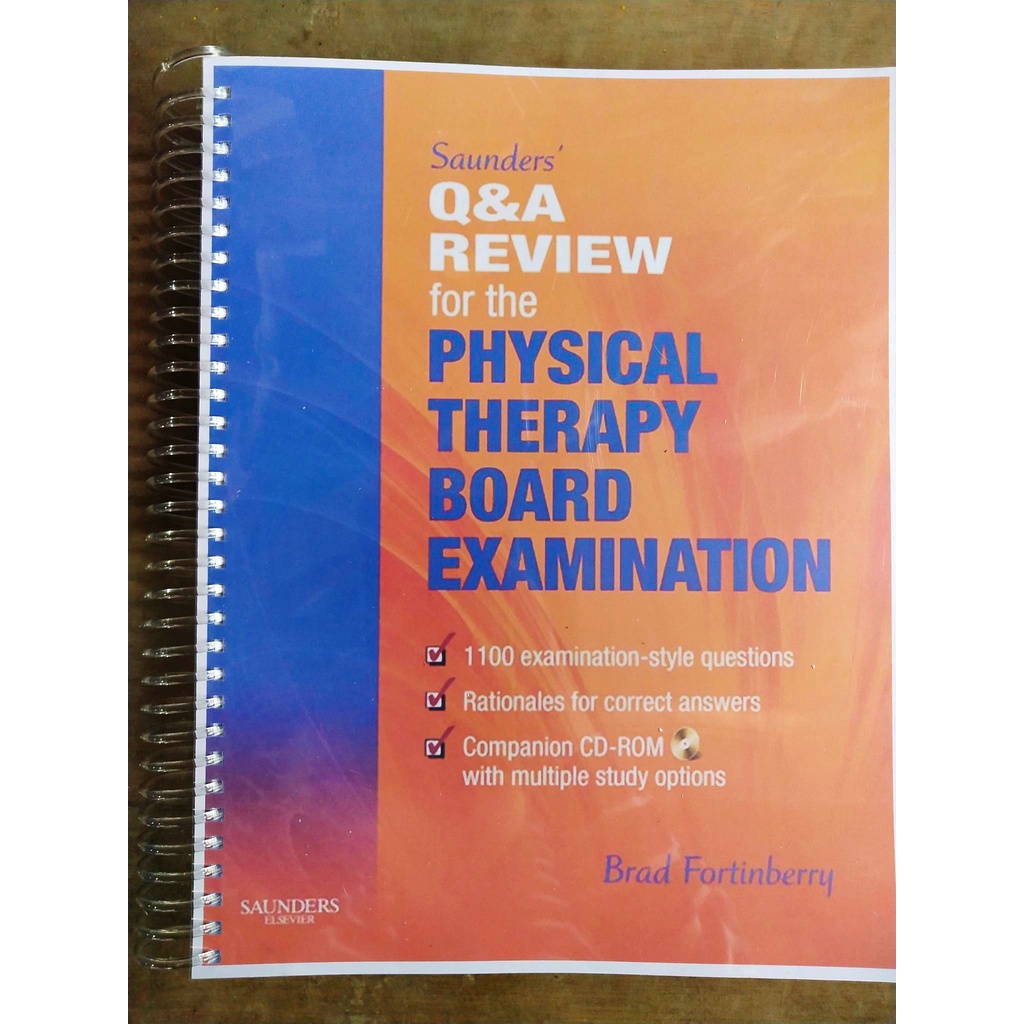PT Board Reviewers - Saunders' Q & A Review for the Physical Therapy ...
