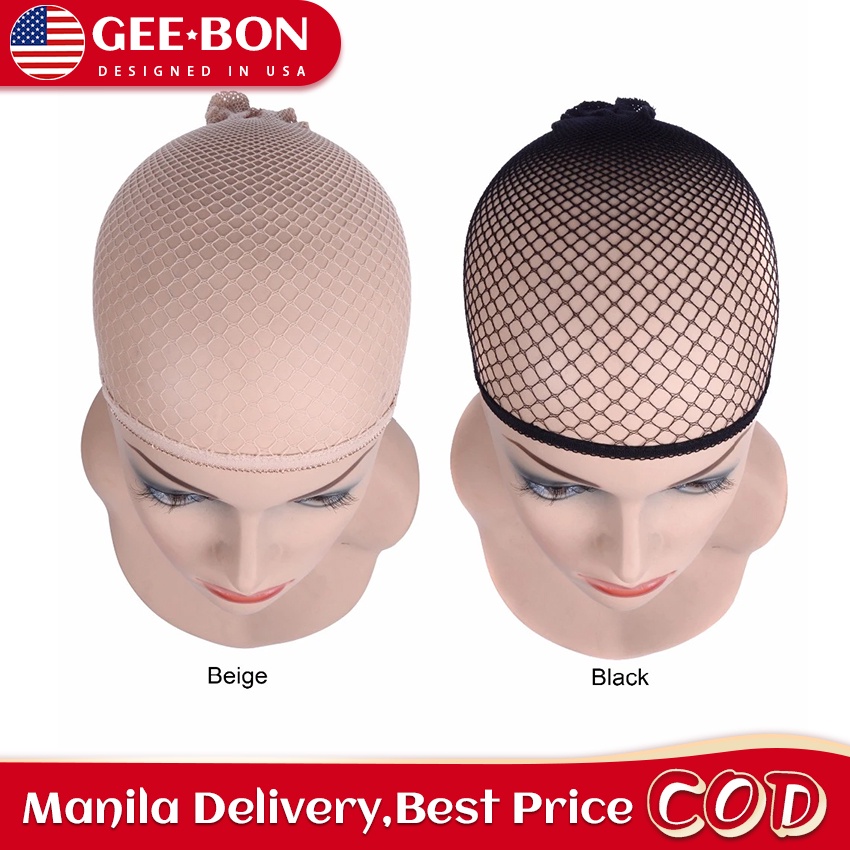 GEEBON Top Hairnets Mesh Elastic Weaving Wig Hair Net Making Caps ...